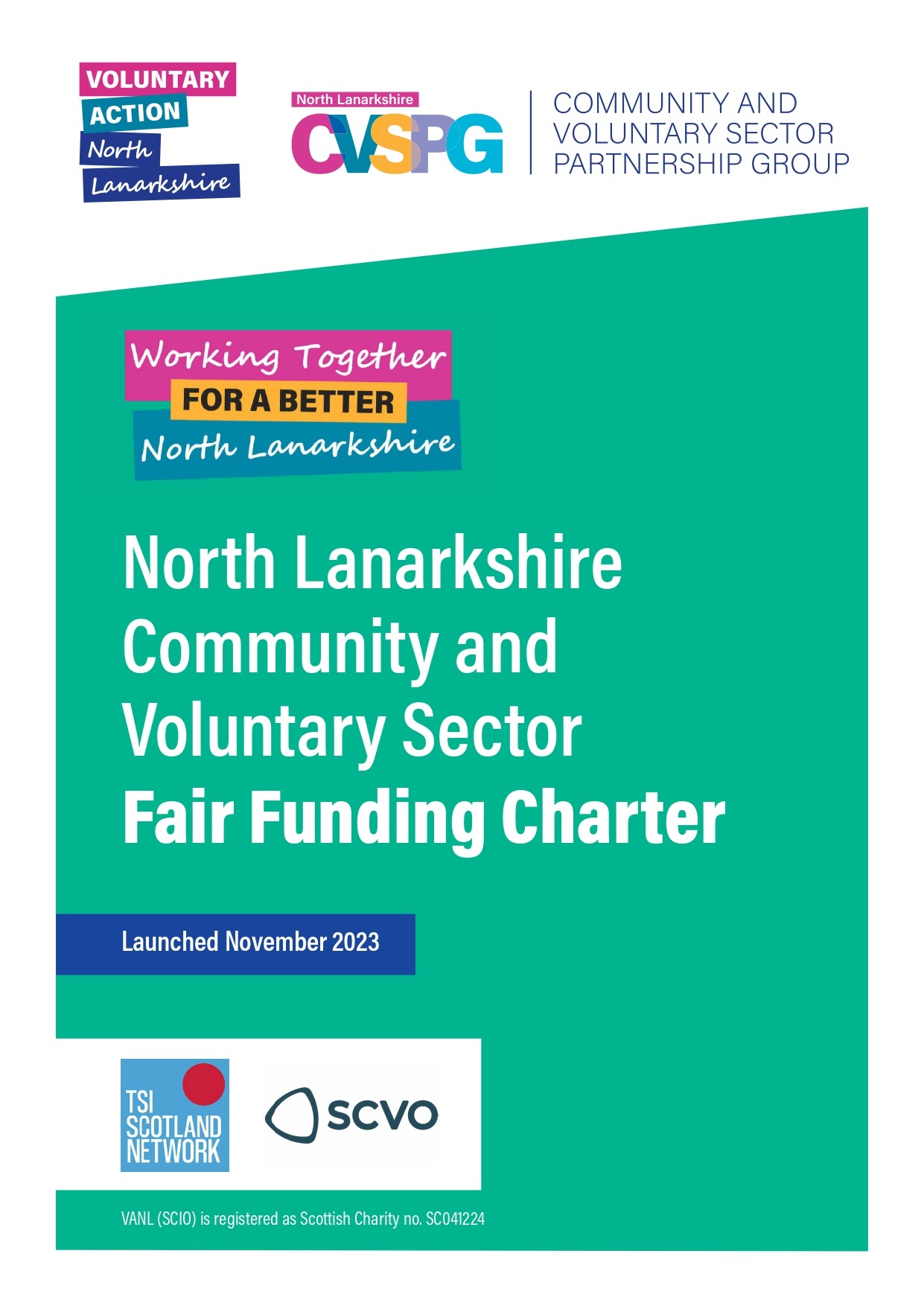 North Lanarkshire CVS Fair Funding Charter – Community Solutions